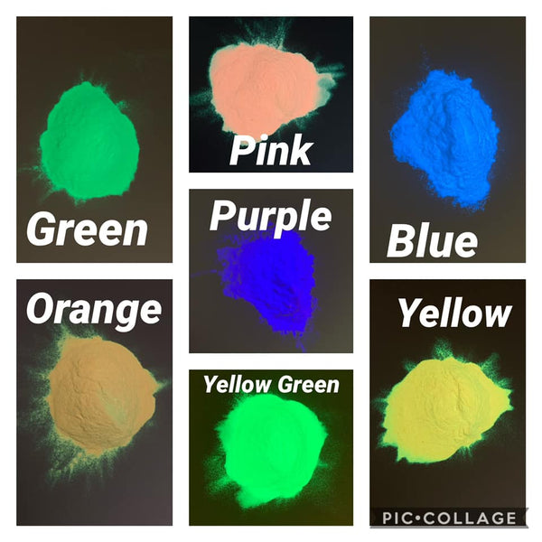 Blue - Glow Powder UV Glow Collection – Glitter Overload